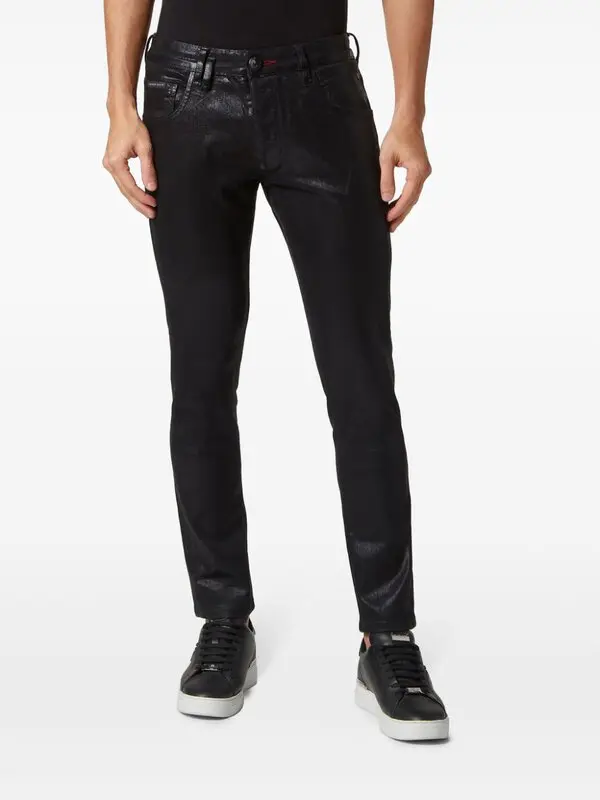 Philipp Plein Skull Mid-rise Skinny Jeans