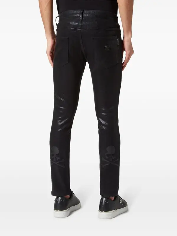 Philipp Plein Skull Mid-rise Skinny Jeans