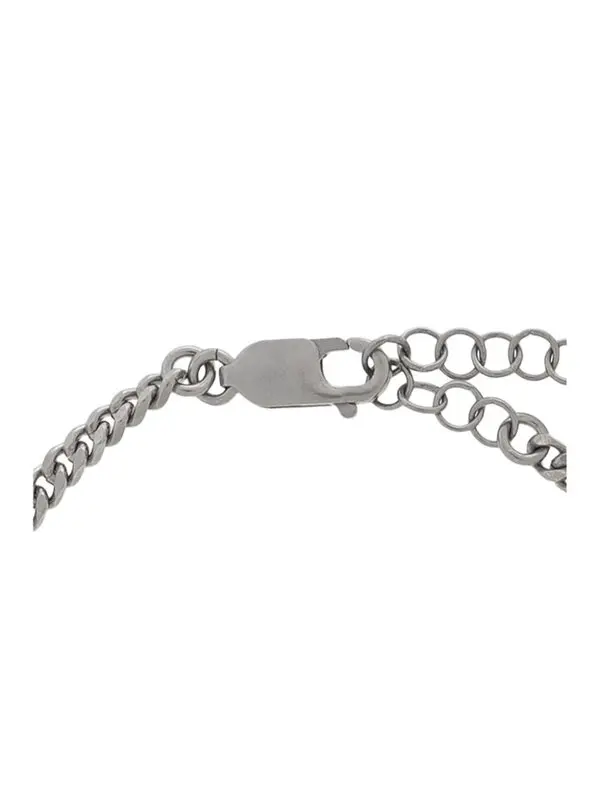 MAISON MARGIELA Logo-charm Bracelet