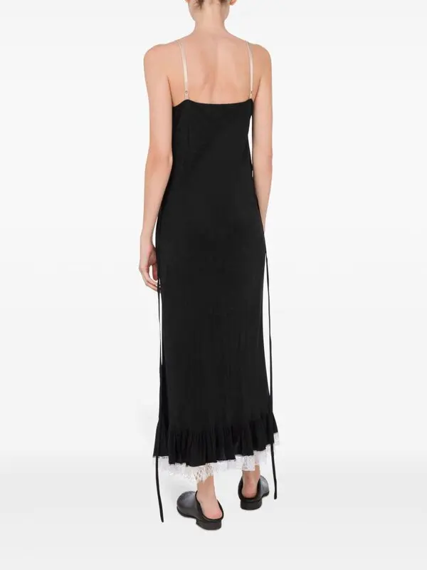 short black lace dress with sleeves Black Lace Long Sleeve Short Dress main image 1