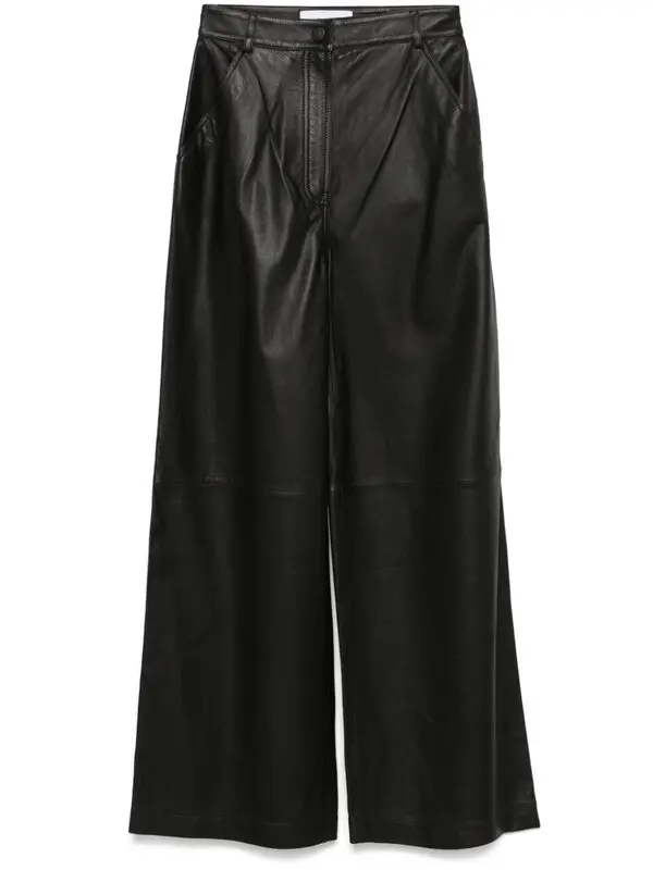 YVES SALOMON Leather Trousers