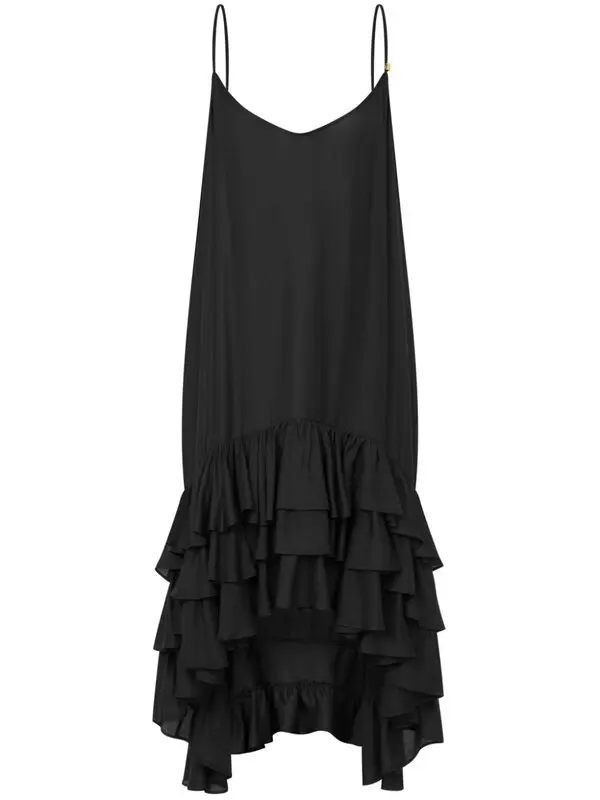 Moschino Ruffled Midi Dress