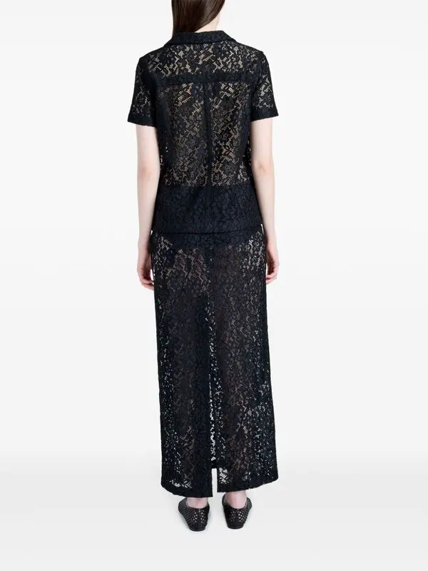 Proenza Schouler Jasmine Maxi Skirt - Black