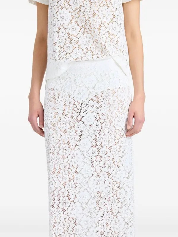 Proenza Schouler Jasmine Maxi Skirt - White