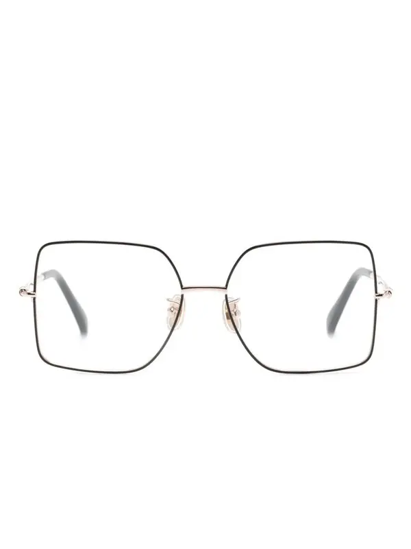 Max Mara Square-frame Glasses - Black