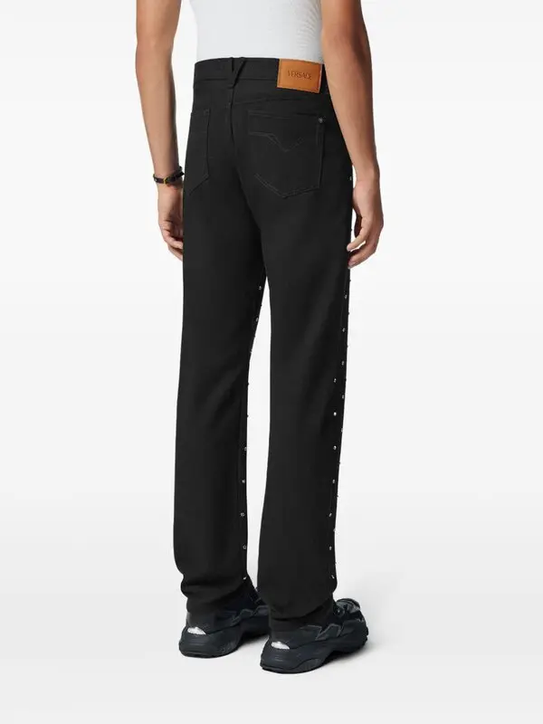 Versace Cielo Stellato Straight Leg Jeans