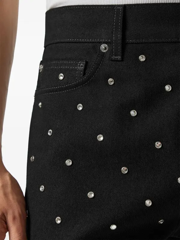 Versace Cielo Stellato Straight Leg Jeans