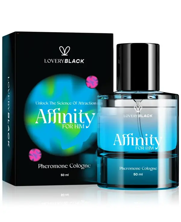 LOVERY Black Affinity For Him Pheromone Cologne - No Color