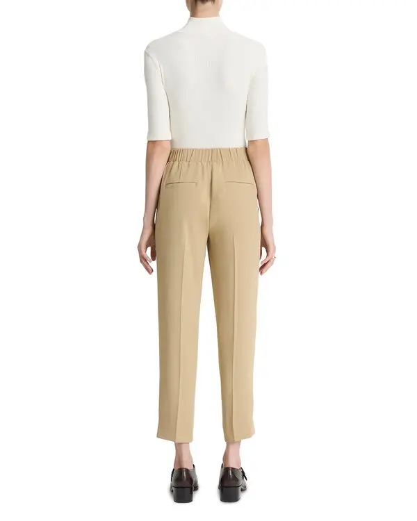 Vince Mid-rise Tapered Trousers - Cobble Stone