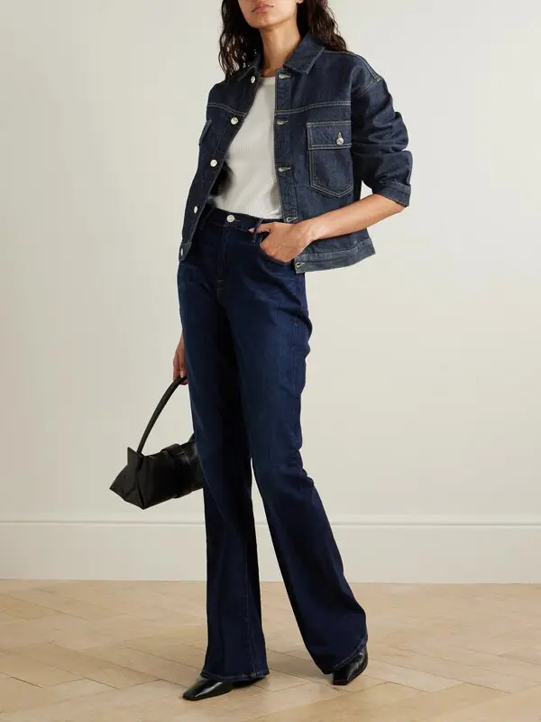 FRAME The Boxy Classic Denim Jacket