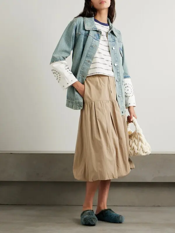 Sea Liam Studded Denim Jacket
