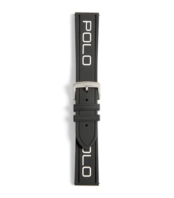 Polo Ralph Lauren Logo Watch Strap - Black
