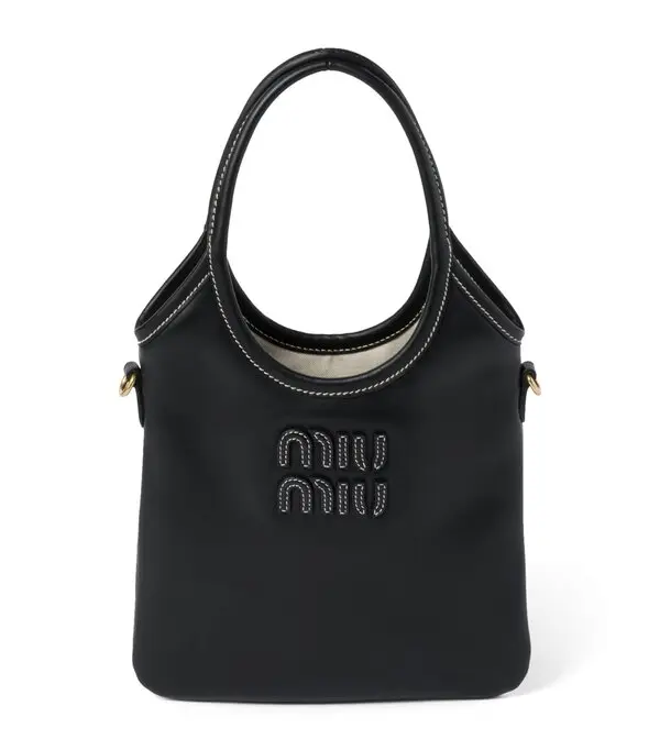 Miu Miu Calf Leather Ivy Tote Bag