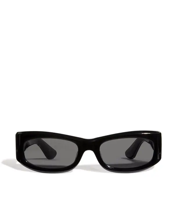 PORT TANGER Saudade Sunglasses - Black