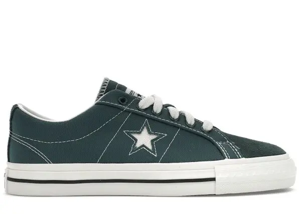 CONVERSE One Star Pro Sneakers - Trekking Green/black/white
