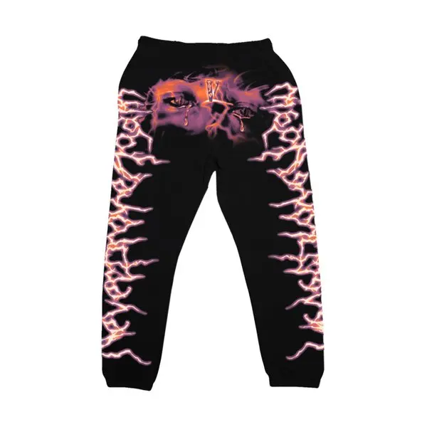 VLONE X Never Broke Again Eyes Sweatpants - Black