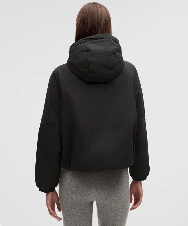 Lululemon Water-resistant Insulated Hooded Jacket - Black