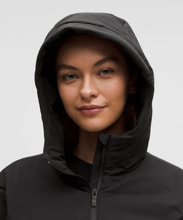 Lululemon Water-resistant Insulated Hooded Jacket - Black