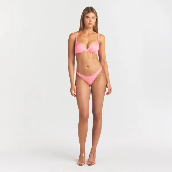 SKIMS Teardrop Push Up Bra | Pink | | Ultimate - Melon