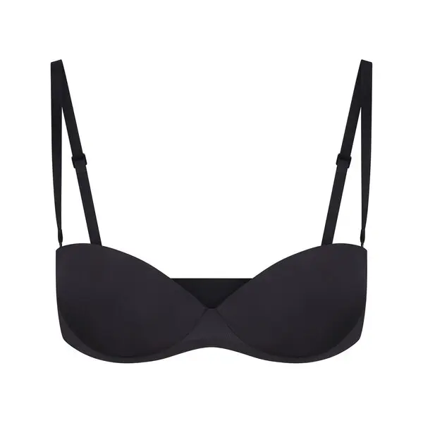 SKIMS Ultimate Strapless Push Up Bra - Onyx