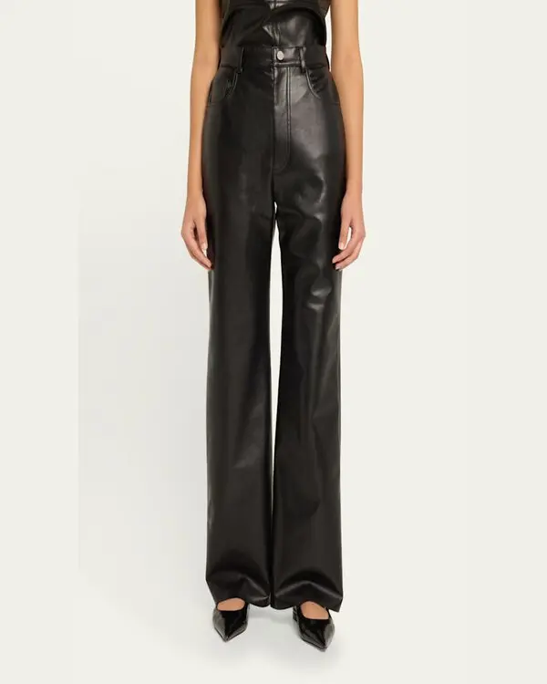 Nanushka Camma Straight-leg Trousers