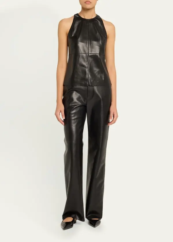 Nanushka Camma Straight-leg Trousers