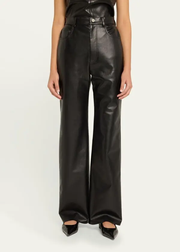 Nanushka Camma Straight-leg Trousers