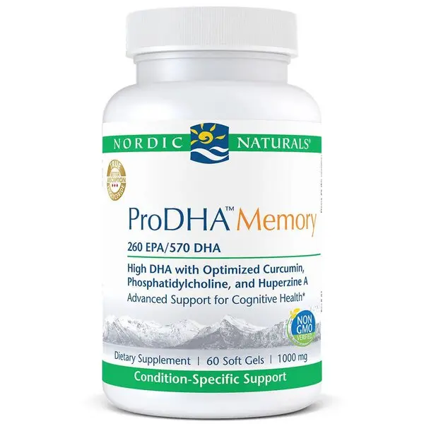 NORDIC NATURALS Prodha Memory 60 Softgels - One-color