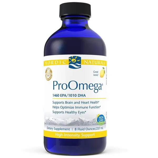 NORDIC NATURALS Proomega Lemon Liquid 8 Ounces - One-color