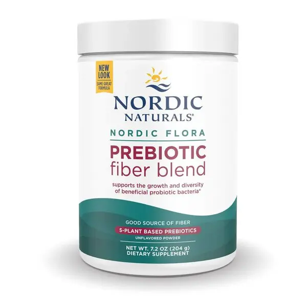 NORDIC NATURALS Nordic Flora Prebiotic Powder 7.02 Ounces - One-color