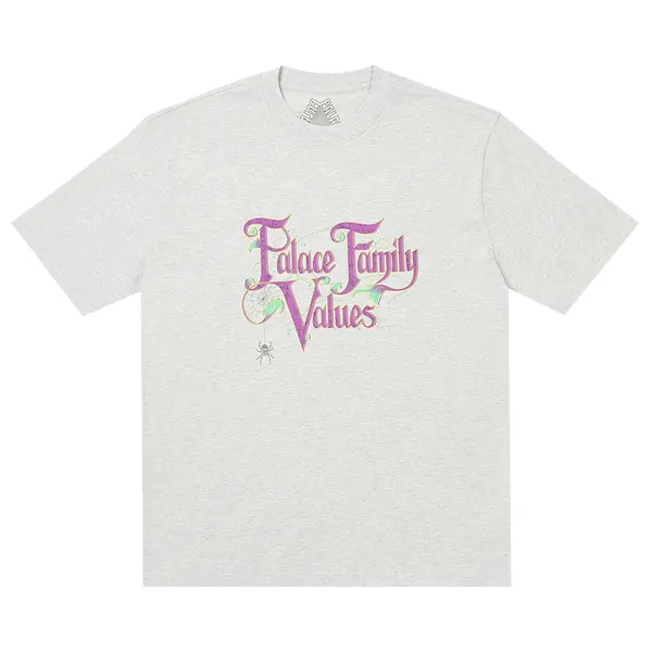 PALACE Family Values T-shirt Marl - Grey