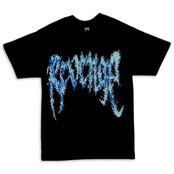 REVENGE Inferno T-shirt - Black/blue