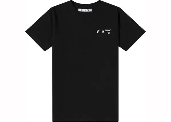 Off-White Logo Slim Short Sleeve T-shirt - Black