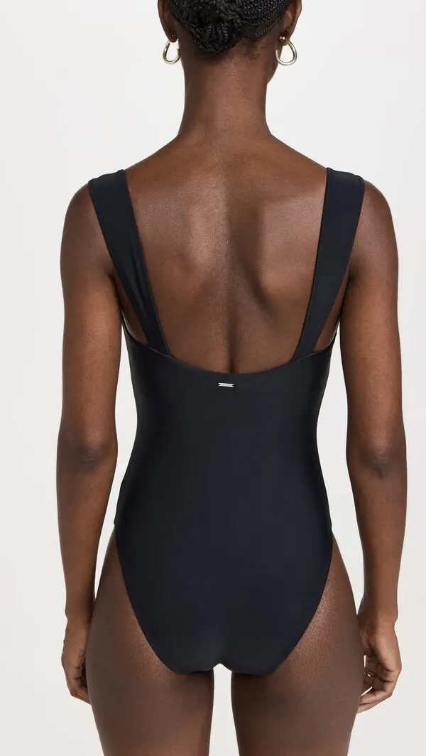 Simkhai Kyle Bustier Piece - Black