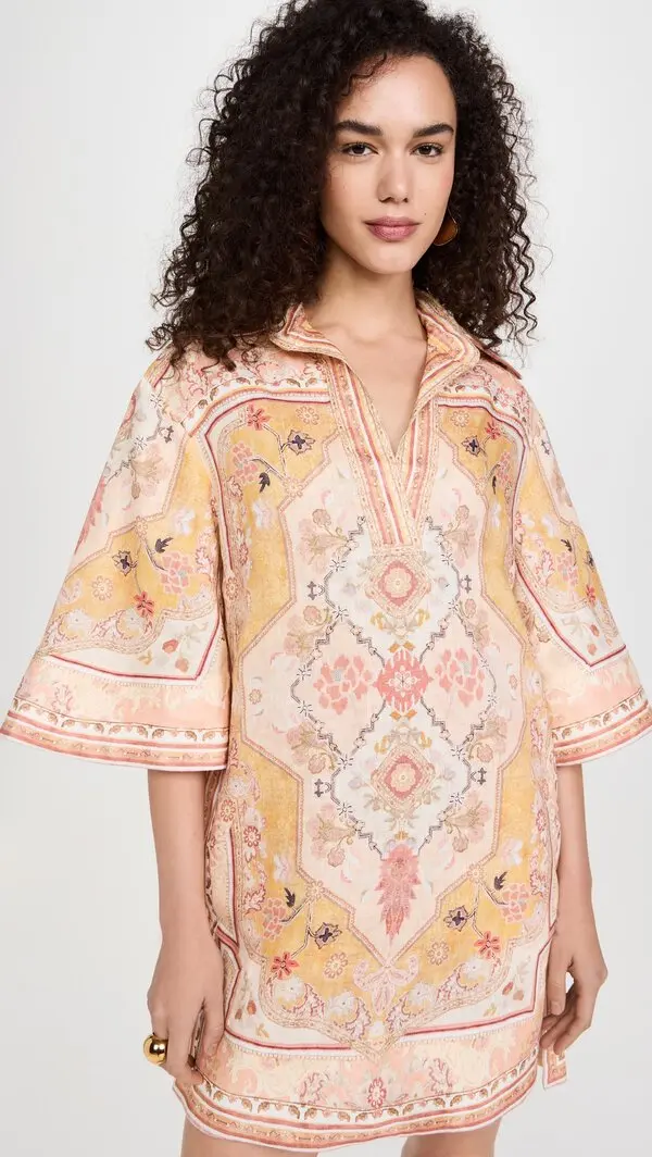 zimmermann wylie off shoulder dress Zimmermann Wylie Off-Shoulder Midi Dress
