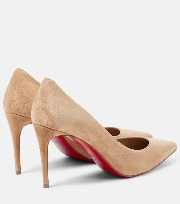 CHRISTIAN LOUBOUTIN Kate 85 Pumps - Beige