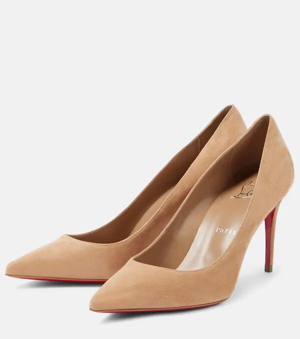 CHRISTIAN LOUBOUTIN Kate 85 Pumps - Beige