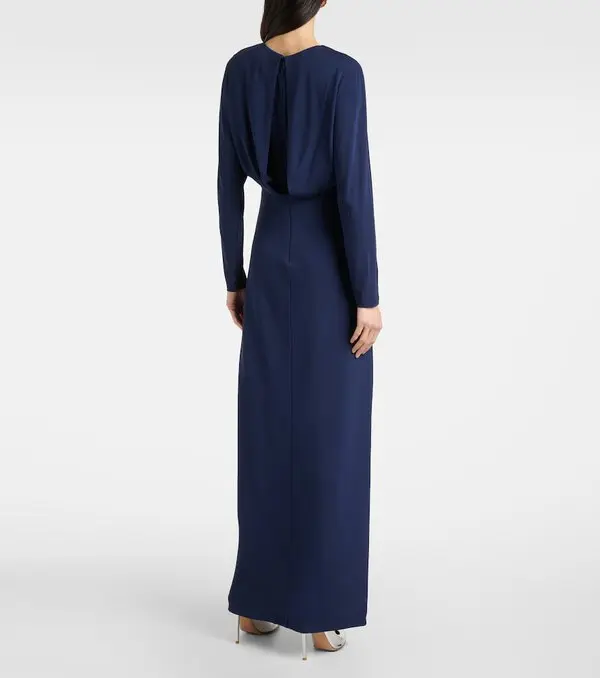 Simkhai Maisie Gathered Maxi Dress - Blue
