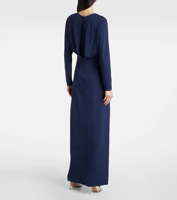 Simkhai Maisie Gathered Maxi Dress - Blue