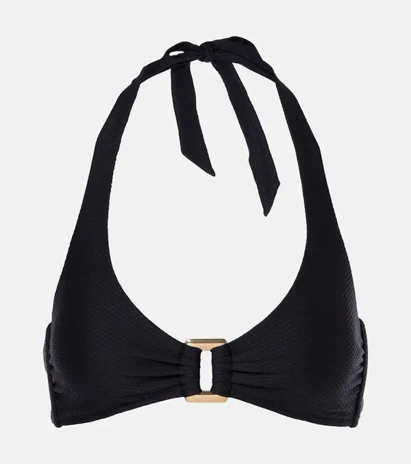 Heidi Klein Core Bikini Top - Black