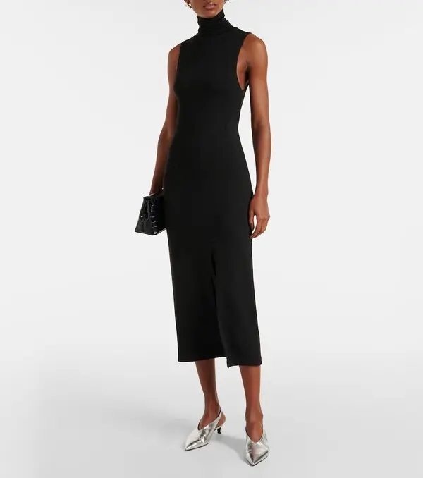 Vince Turtleneck Midi Dress