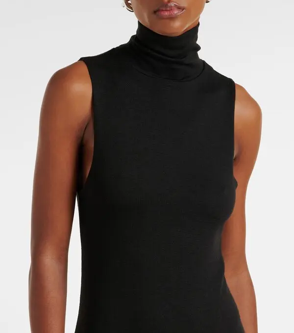 Vince Turtleneck Midi Dress