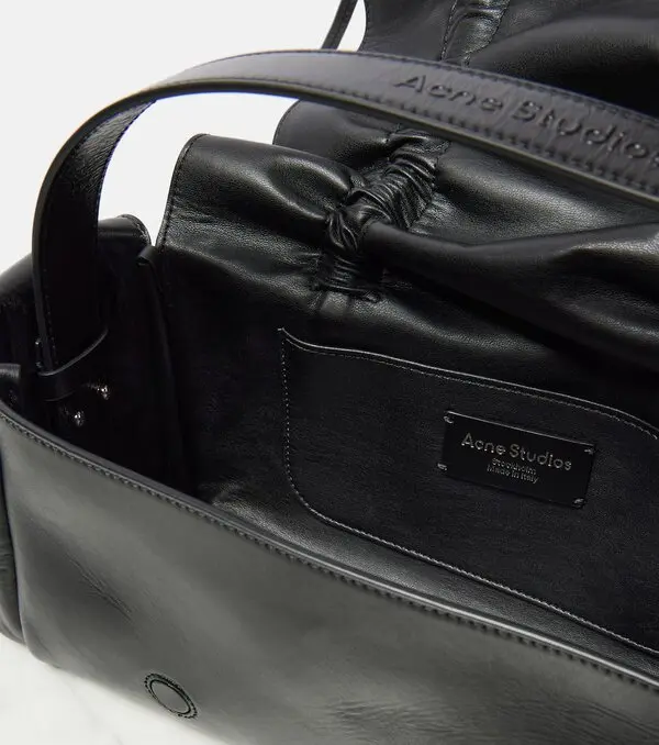 Acne Studios Bow-detail Leather Tote Bag