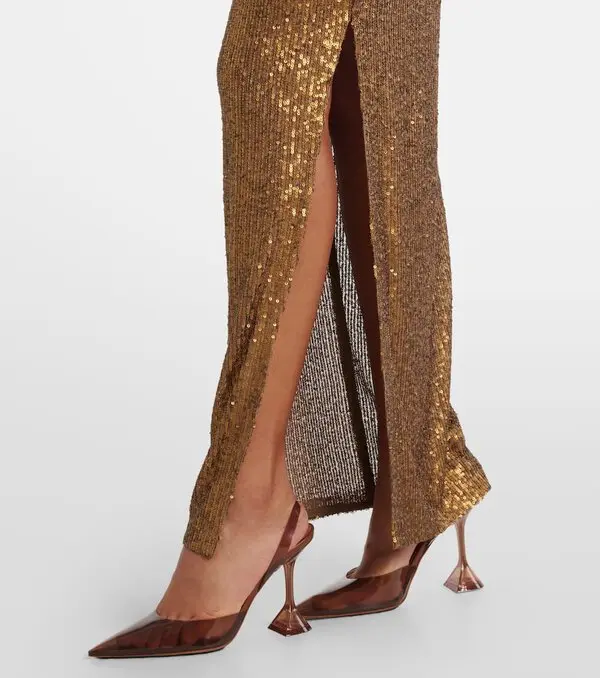 short gold birthday dress Primavera Couture 4482 Size 12 Nude Gold Homecoming Dress Short Sequin Fitted Backless Corset Pointed V Neck Cocktail Gown main image 0
