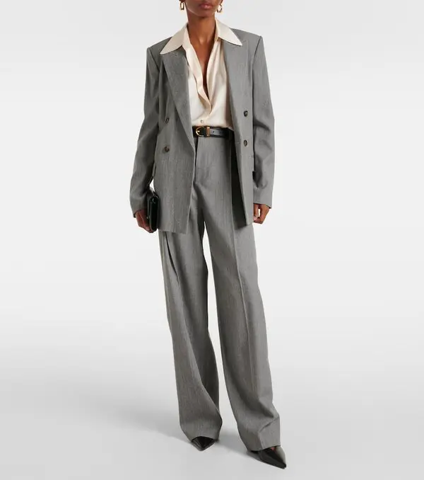 Vince Silk Satin Blouse - White