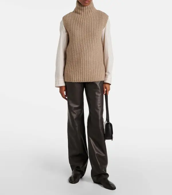 THE ROW Ilena Cashmere And Silk Top