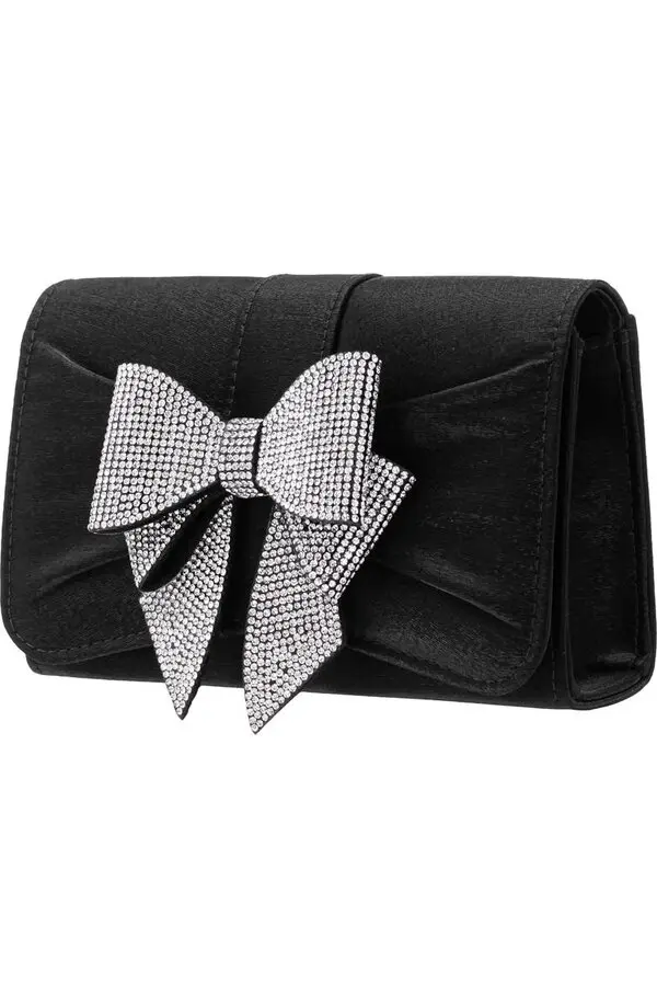 Nina Etta Clutch - Black