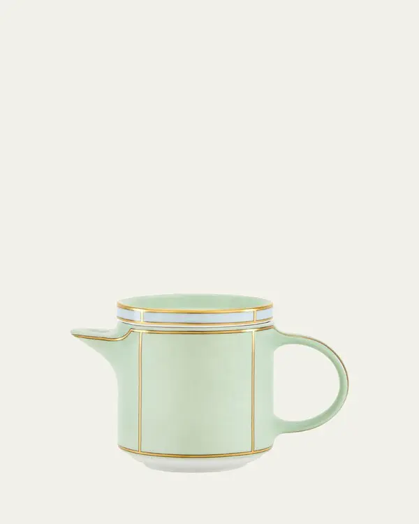 GINORI 1735 Diva Coffeepot With Cover, Verde - Diva Verde