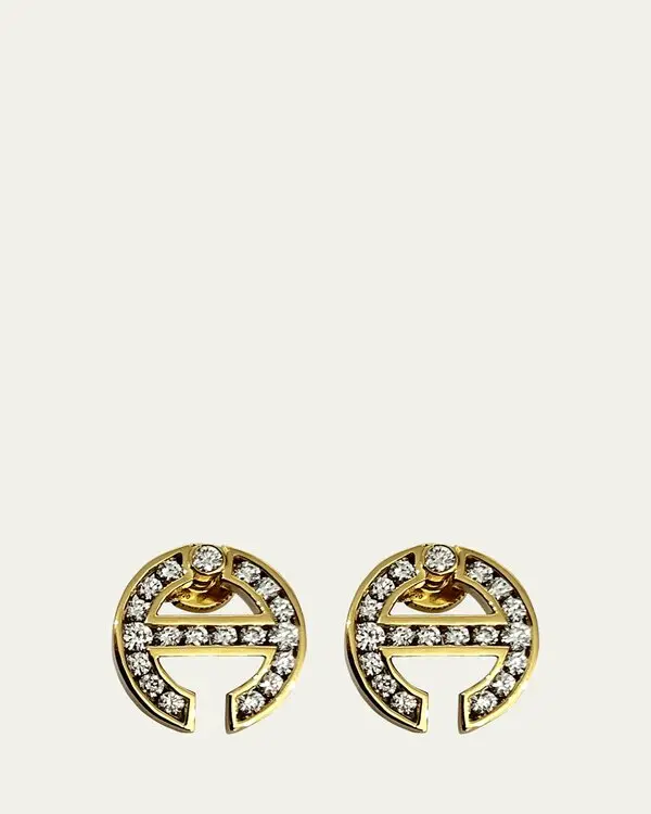 Hoorsenbuhs 18k Yellow Diamond Earrings - Gold