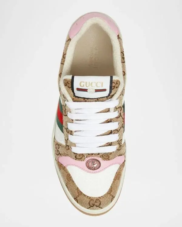 Gucci Screener Gg Canvas Sneakers